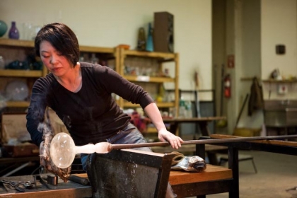 Glassblowing Studio in Williamsburg | sarah tew photography