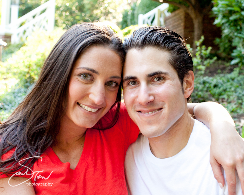 Anna & Aaron’s Hometown Engagement Portraits in Short Hills, NJ | sarah ...